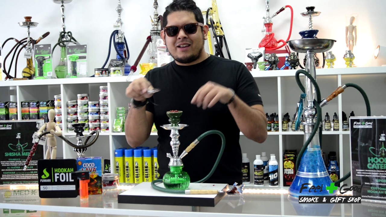 HOW TO SET UP A HOOKAH - YouTube