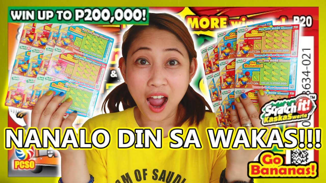 GO BANANAS SCRATCH IT WINNER 2020!!! - YouTube