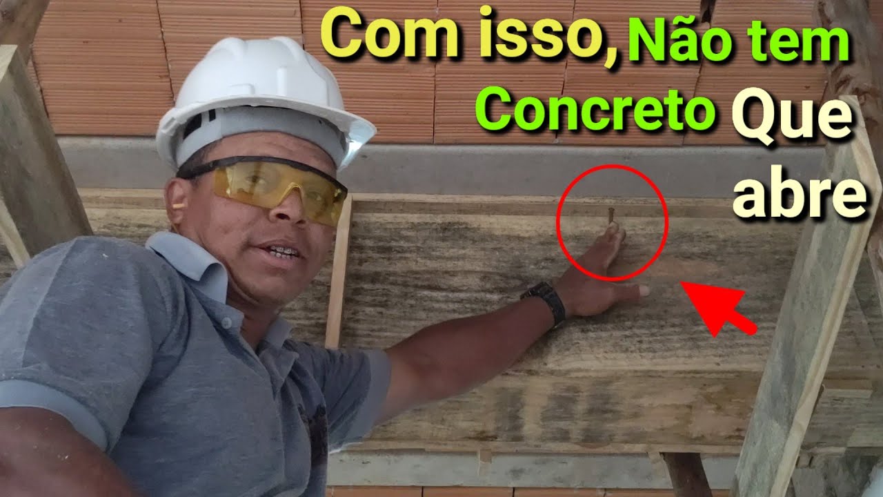 Viga embaixo de laje pronta, essa é a técnica! - YouTube
