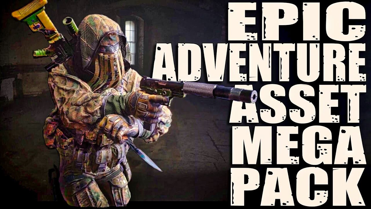 3D Environments, Characters, Props, Vehicles and ...DINOSAURS?!?! - Epic Adventure Asset Mega ...