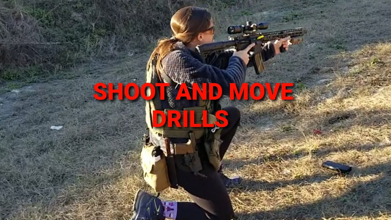 shoot and move drills - YouTube