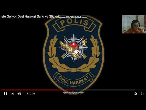 özel harekat sözleri