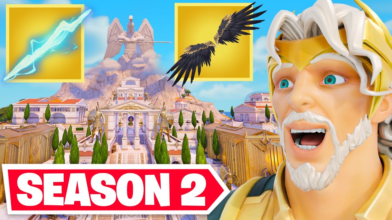 Fortnite SEASON 2 is HERE! (NEW MYTHICS!) - YouTube