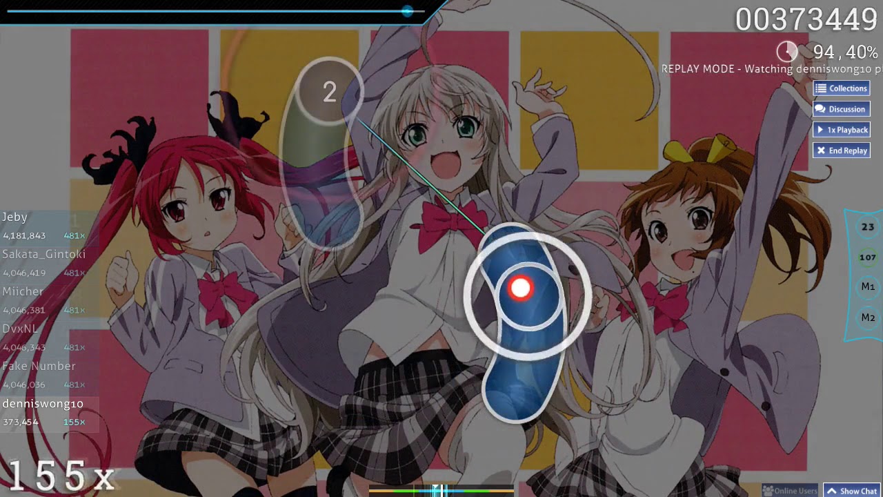[osu!] Ushirokara Haiyoritai G - Koi wa Chaos no Shimobenari (TV Size ...