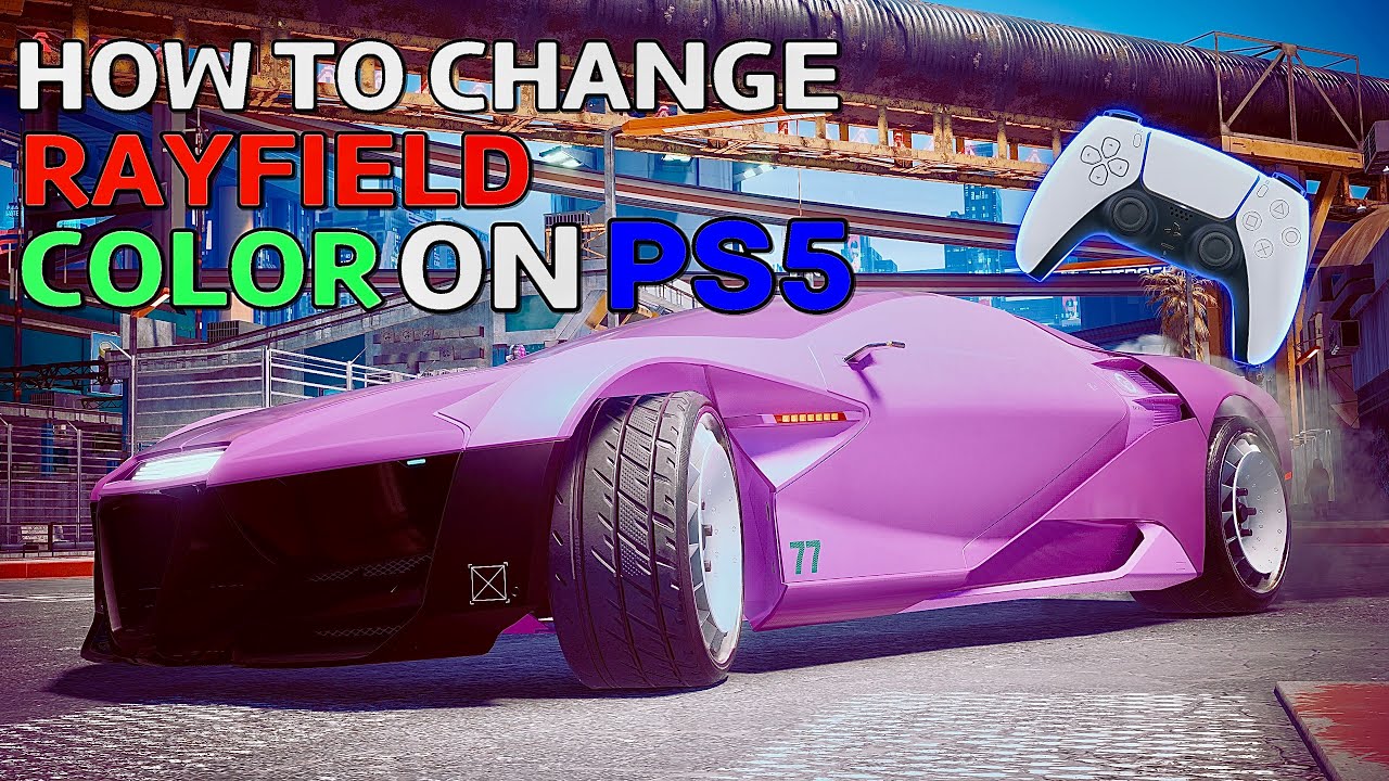 How to change Rayfield Color in Cyberpunk2077 - On PS5 - YouTube