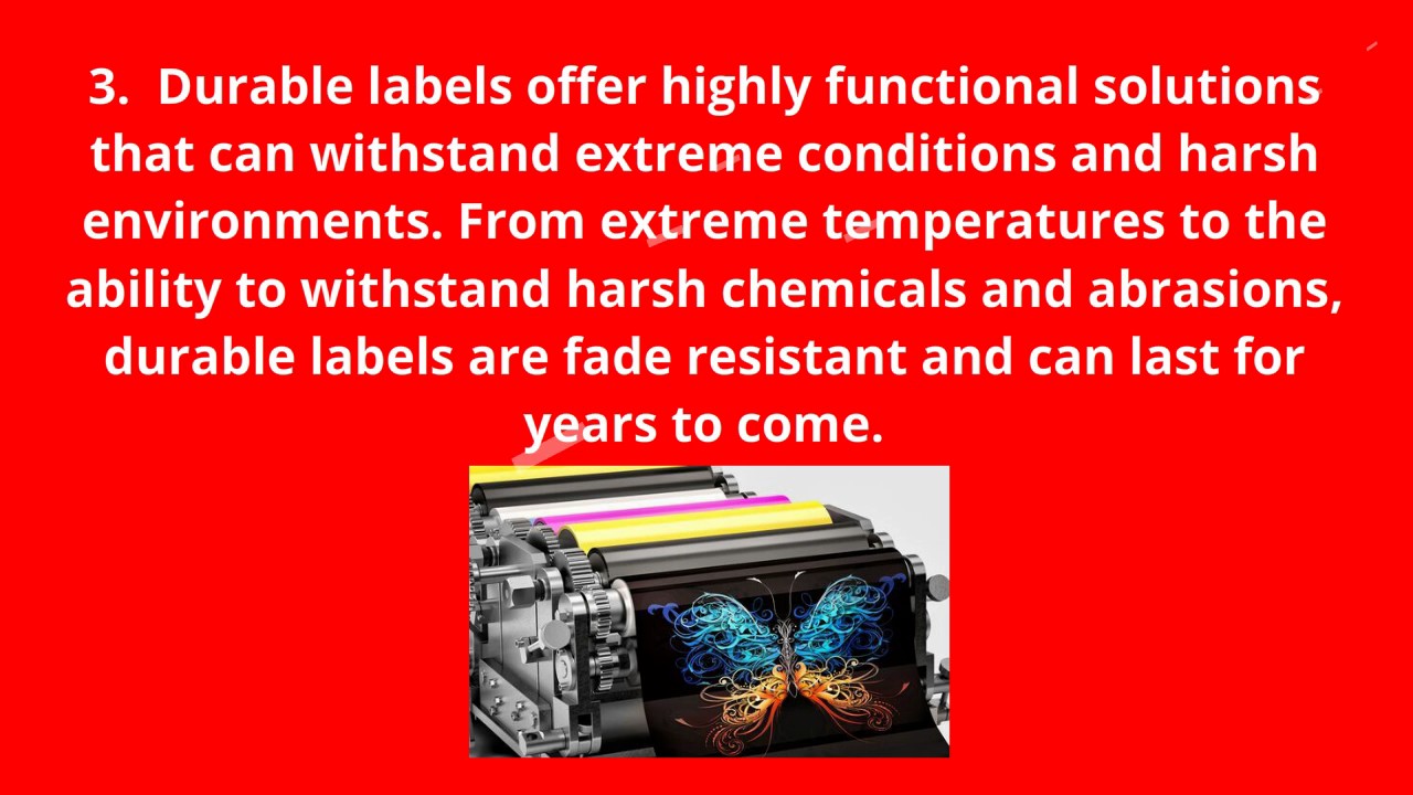 4 Things to Know About Durable Labels - YouTube