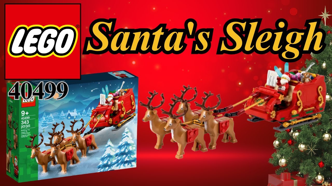 Watch Me Build Santa's Sleigh Step By Step! - YouTube