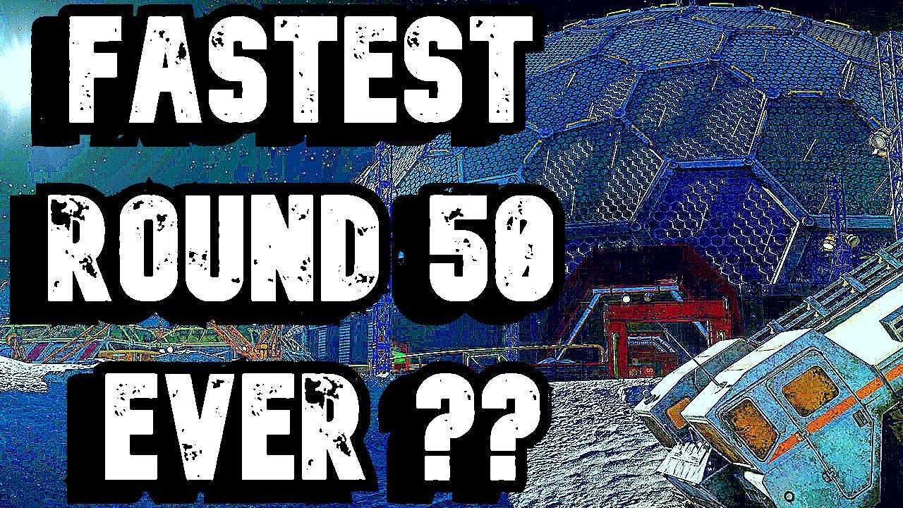 Is This The Fastest Round 50 Ever In Cod Zombies? - YouTube
