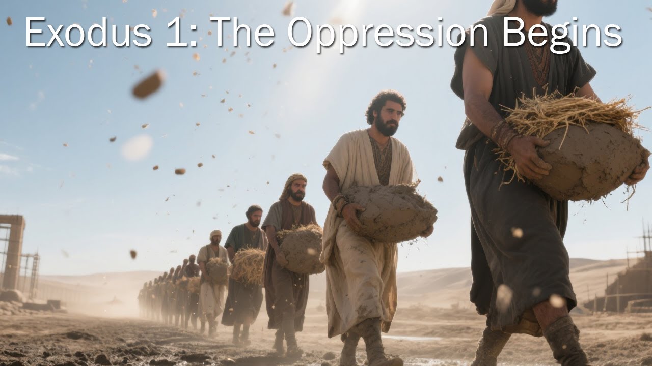 082 Exodus 1: The Oppression Begins #Exodus1 #HebrewMidwives # ...