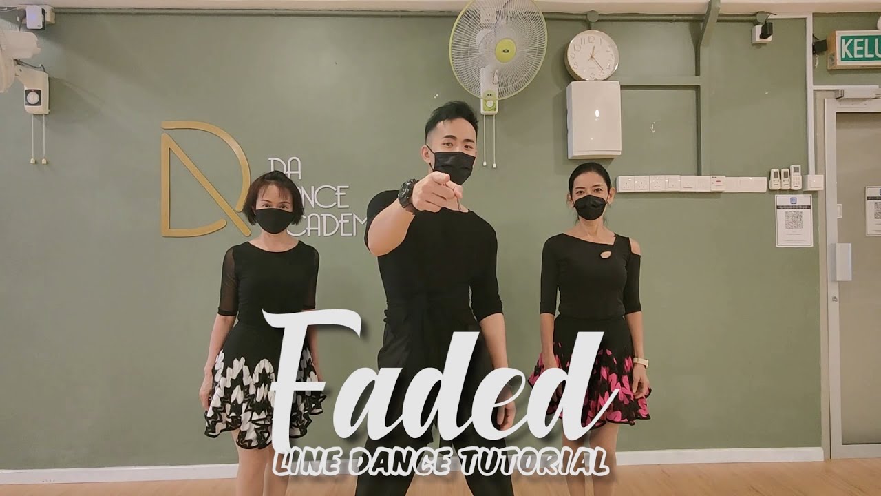【Line Dance Tutorial】Faded - YouTube