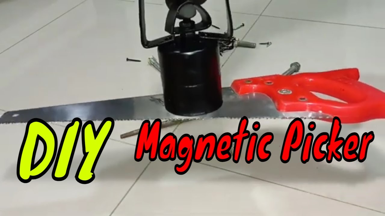 DIY Magnetic picker @MakCyberTutorialChannel - YouTube