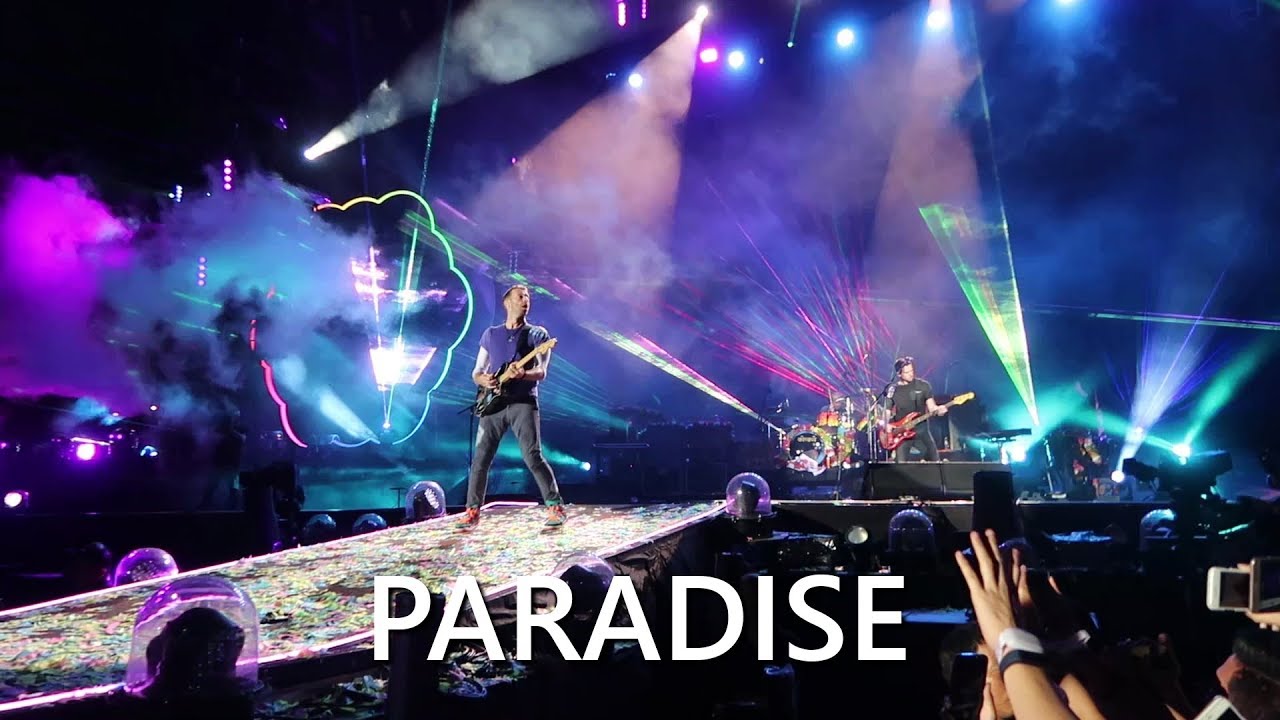 Coldplay - Paradise (Live in Manila) - YouTube