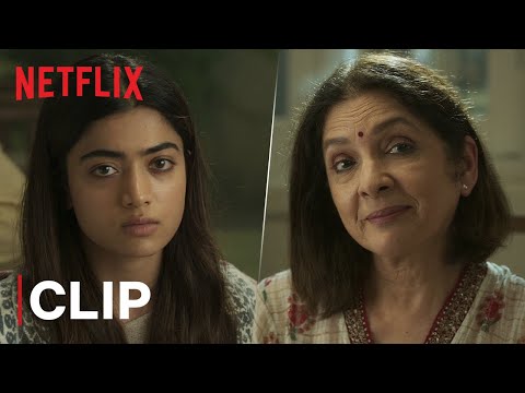 Neena Gupta, Amitabh Bachchan and Rashmika Have A Chat | Goodbye | Netflix India