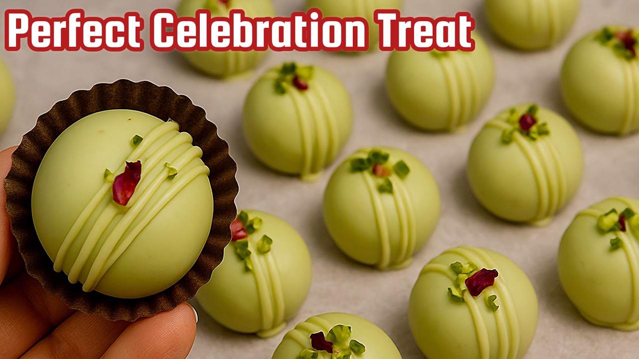 Perfect Crunchy Pistachio Cookies Chocolate Recipe | Easy & Delicious ...