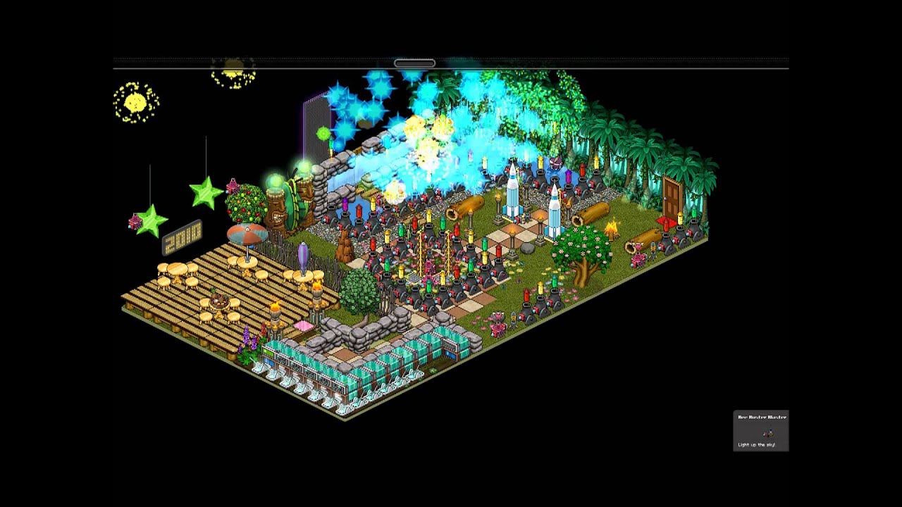 Habbo 2011 New Years Firework Show - YouTube