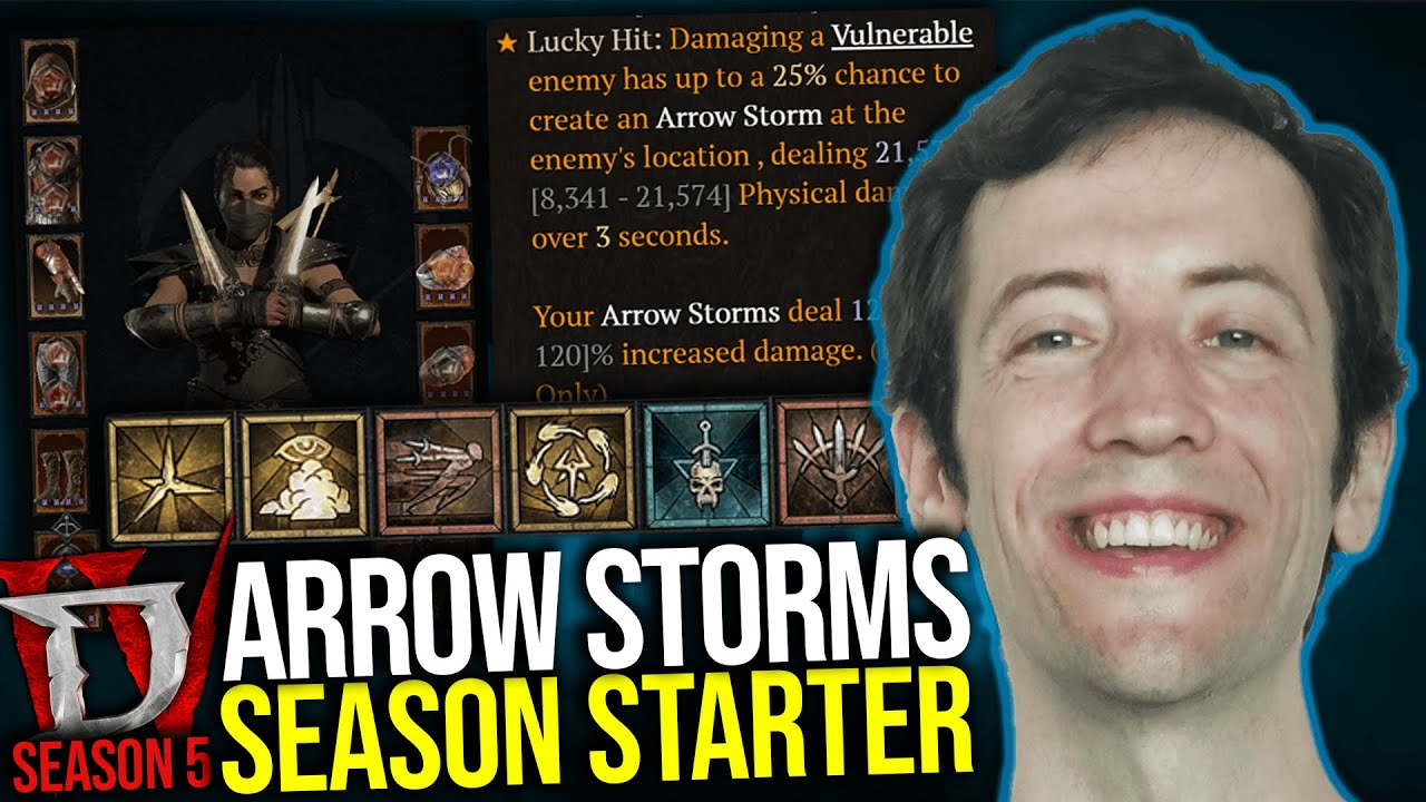 Diablo 4 - Arrow Storms Guide: INSANE Leveling! - YouTube