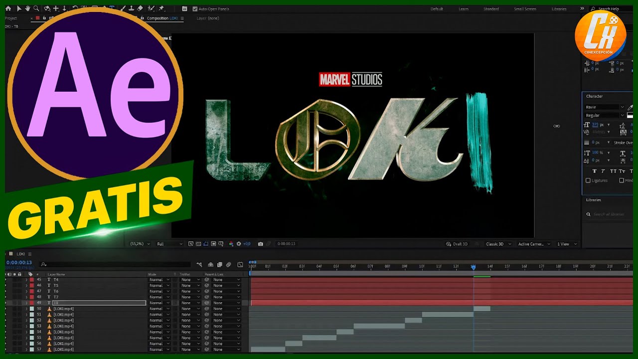 'LOKI' - After Effects Template - YouTube