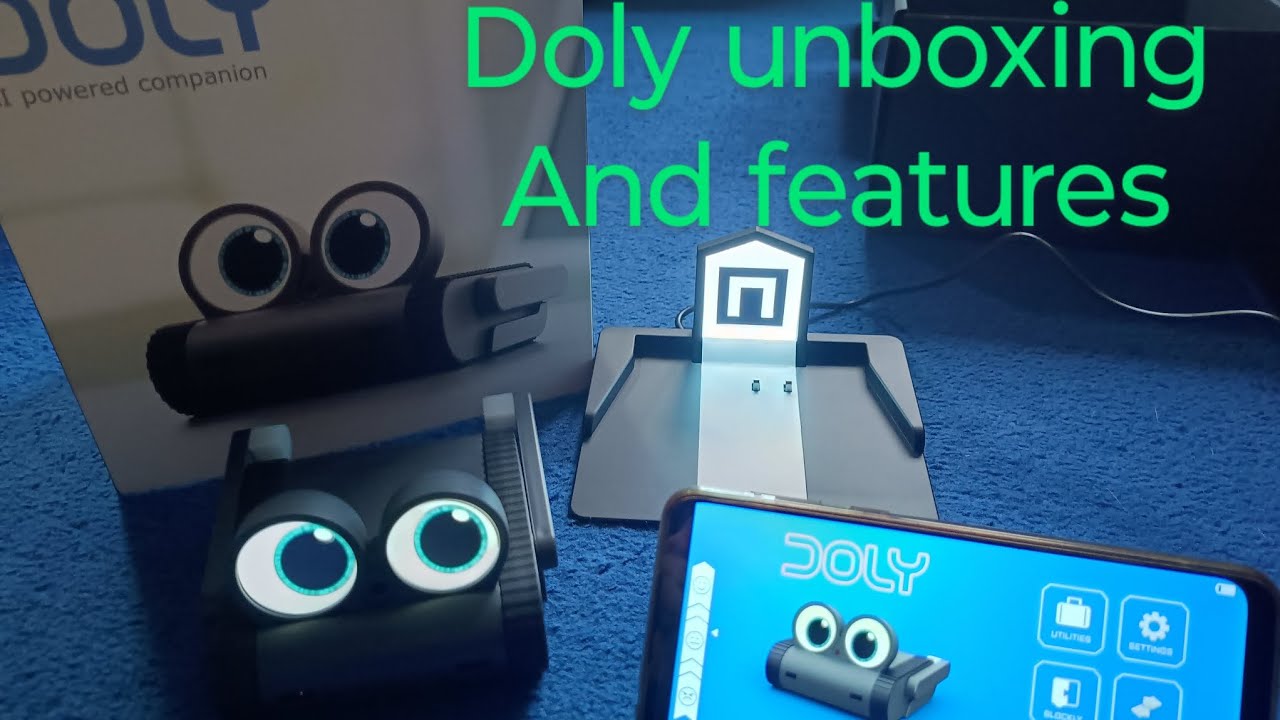 Doly unboxing and features #doly #robot #ai #app#unboxing #newrobot ...