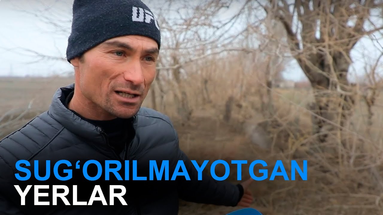 "Ariqlar to'silib yerlarni sug'ora olmayapmiz" - YouTube