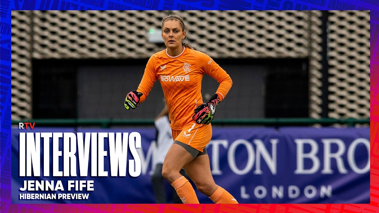 INTERVIEW | Jenna Fife | Hibernian Preview | 09 Feb 2023 - YouTube