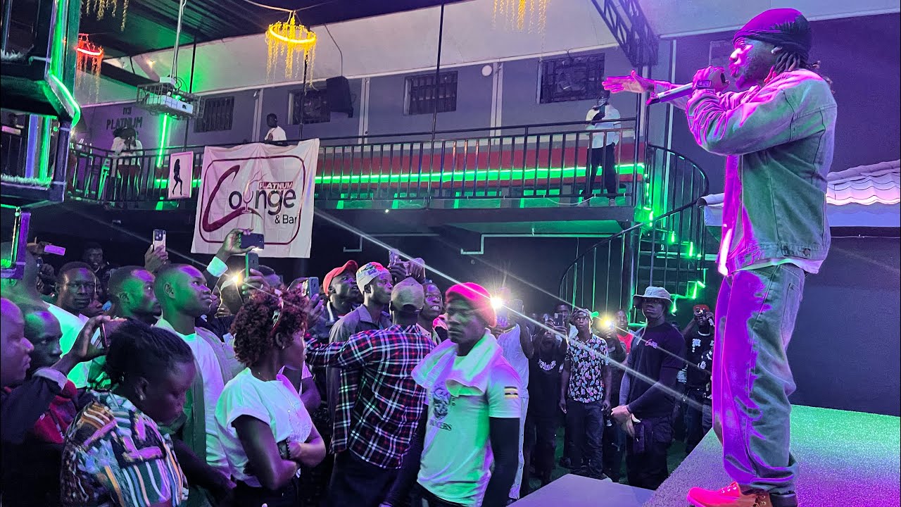 JUDAH RAPKNOWLEDGE Excites KITGUM FANS At PLATNUM LOUNGE. - YouTube