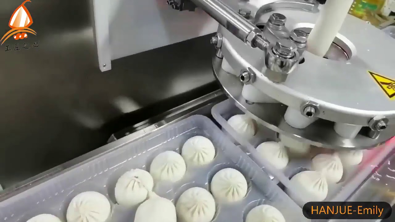 HANJUE Small dumpling making and aligning machine Xiaolongbao forming ...