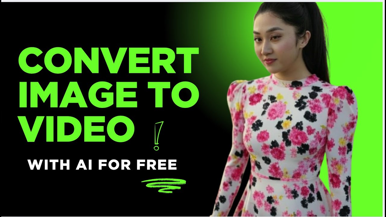 How to convert an AI generated image to a video for free. - YouTube