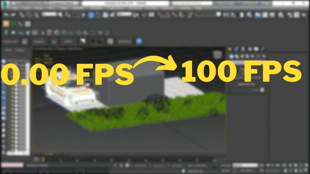 3DS max: Run 3ds max smoothly/Faster viewport - YouTube
