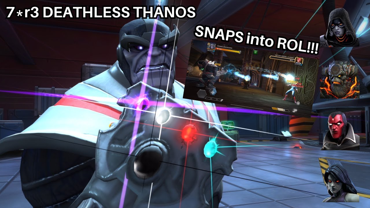 MCOC: R3 Deathless Thanos SNAPS Through Realm of Legends! - YouTube