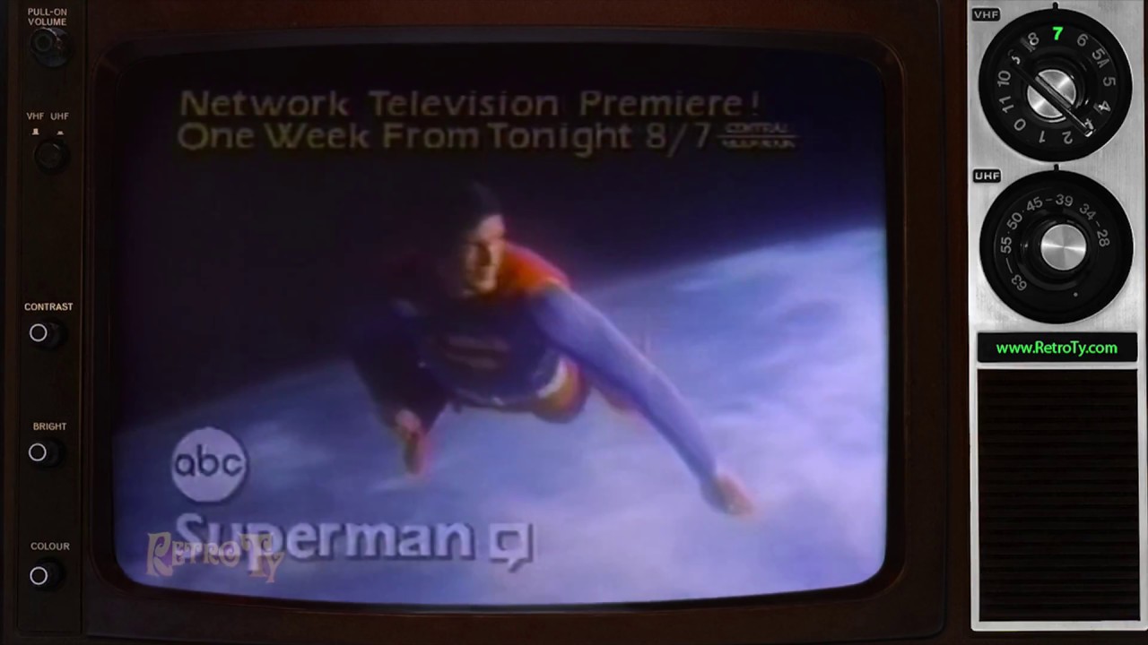 1982 - ABC - Superman Network Television Premiere - YouTube