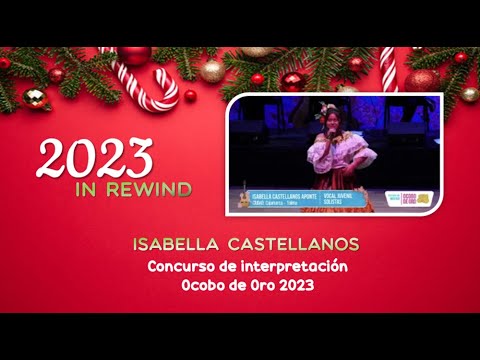 Isabella Aponte Castellanos - Ocobo de Oro 2023 - YouTube