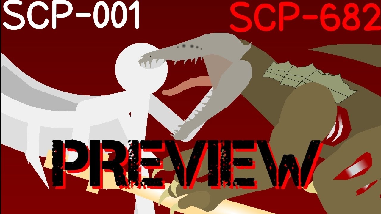 SCP 682 Vs SCP 001 Preview - YouTube