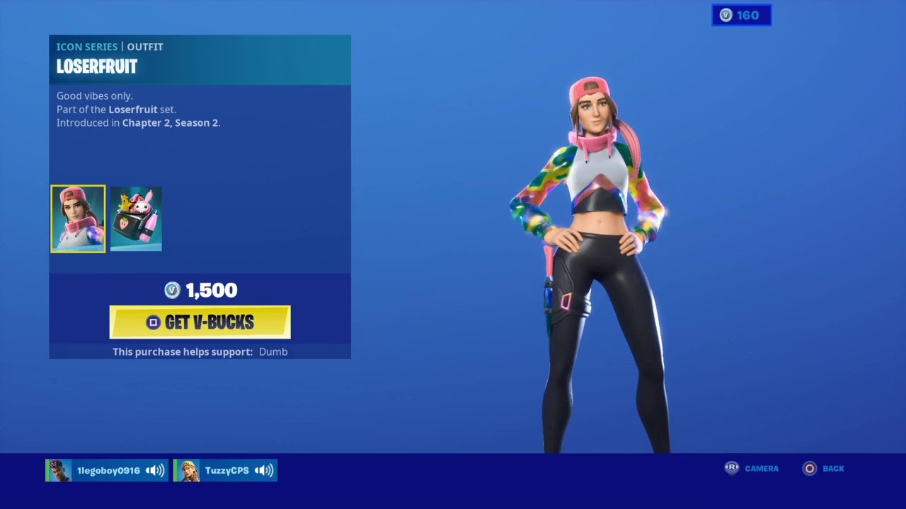 NEW LOSERFRUIT SKIN OUT! - YouTube