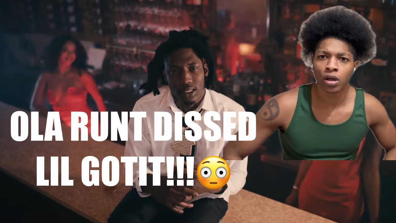 OLA RUNT DISSED LIL GOTIT!!! | Ola Runt - member | Nobody Reaction ...