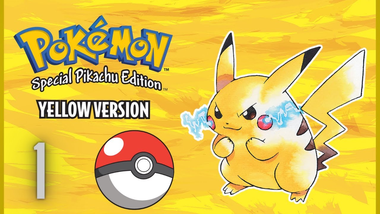 Pokémon Yellow - Gameplay Walkthrough - Part 1 - TEACHING PIKACHU ...