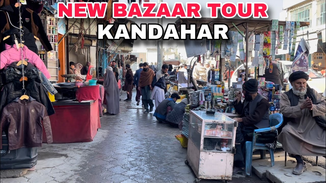 New Bazaar in Kandahar city | Afghanistan | Afghan Vlog - YouTube