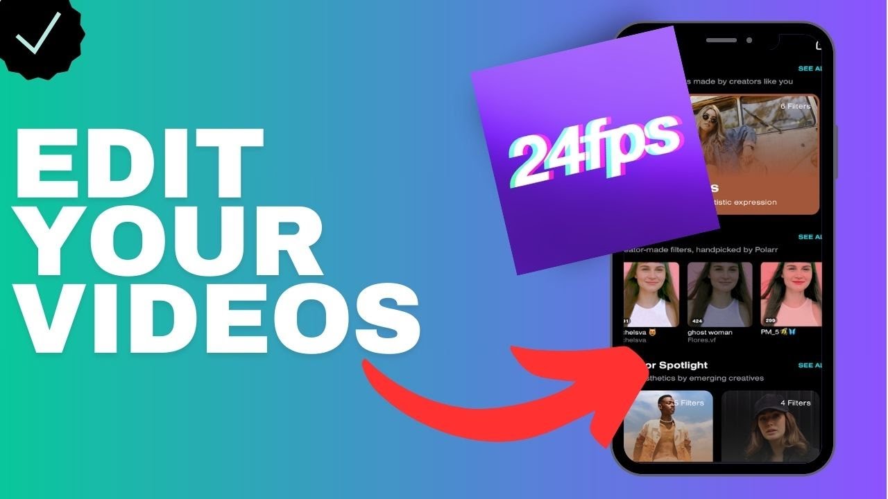 How to edit videos using the 24FPS app? - YouTube