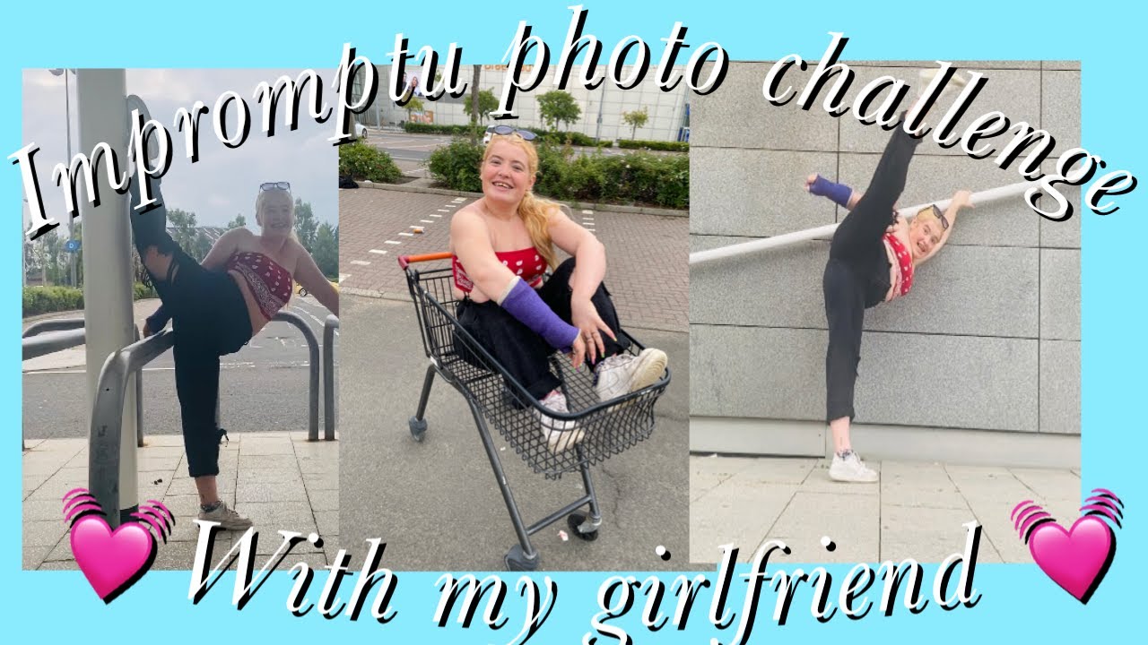 Impromptu photo challenge with my girlfriend........ dancer edition ...
