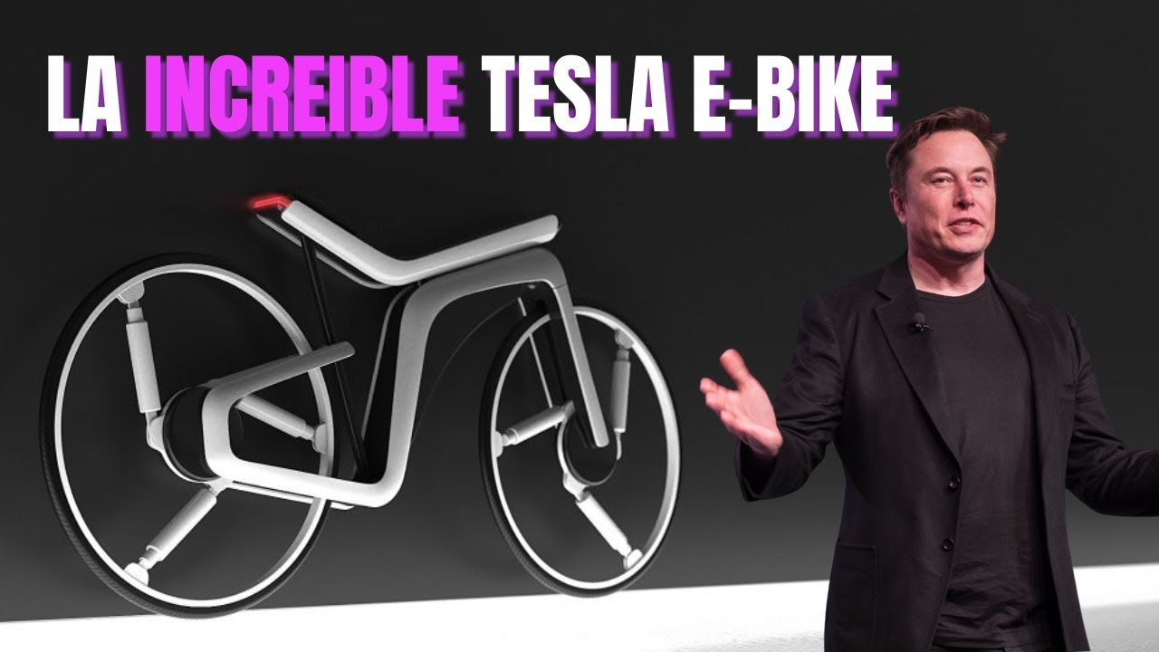 ¿Ya conoces la INCREÍBLE bicicleta eléctrica MODEL B de Tesla? - YouTube