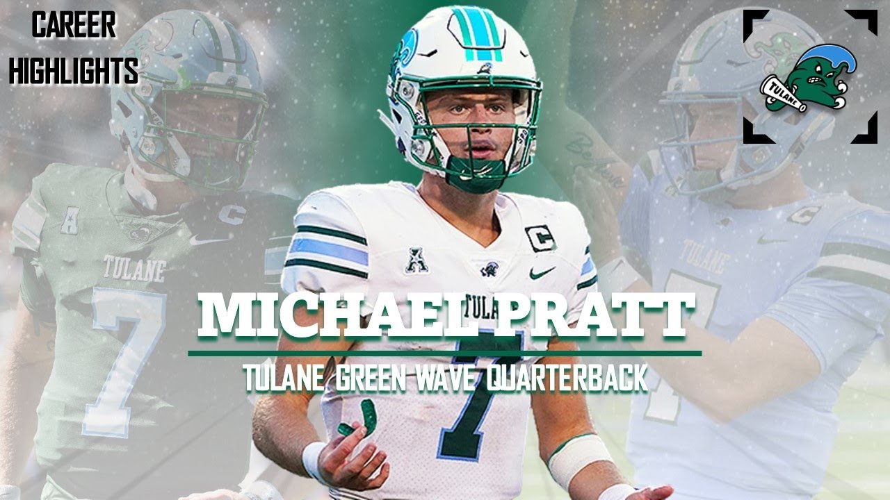 Michael Pratt | 𝟟 | Tulane Green Wave QB - YouTube