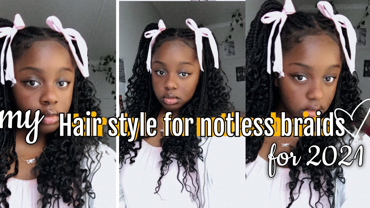 6 Hairstyles / For short noteless braids 🎀 #braidstyles - YouTube