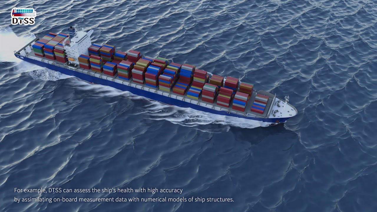 Digital Twin for Ship Structures (JSTRA) - YouTube