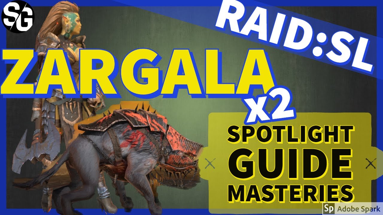 [RAID SHADOW LEGENDS] ZARGALA X2 PVP! TANK TEAM TALK! PT -1 OF 2 - YouTube