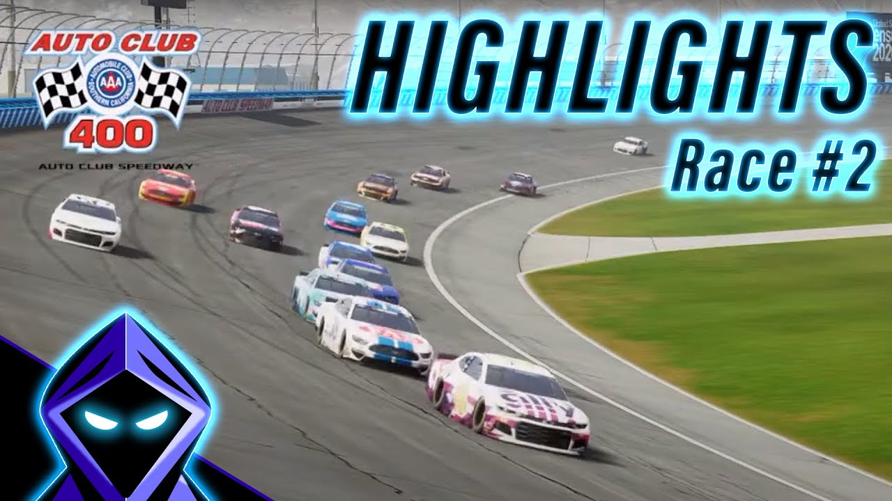 Race #2 HIGHLIGHTS | Phantom Racing League at Auto Club - YouTube