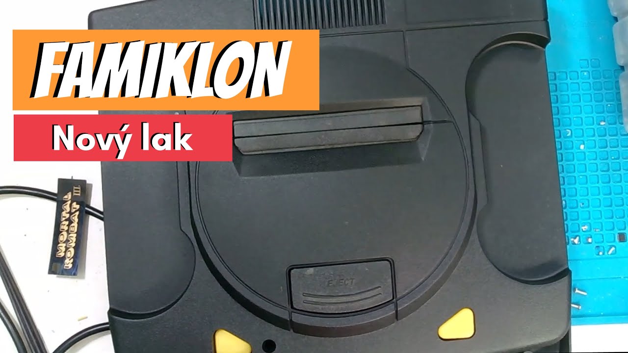 Nový matný lak pre famiklon //famiclone repair// - YouTube