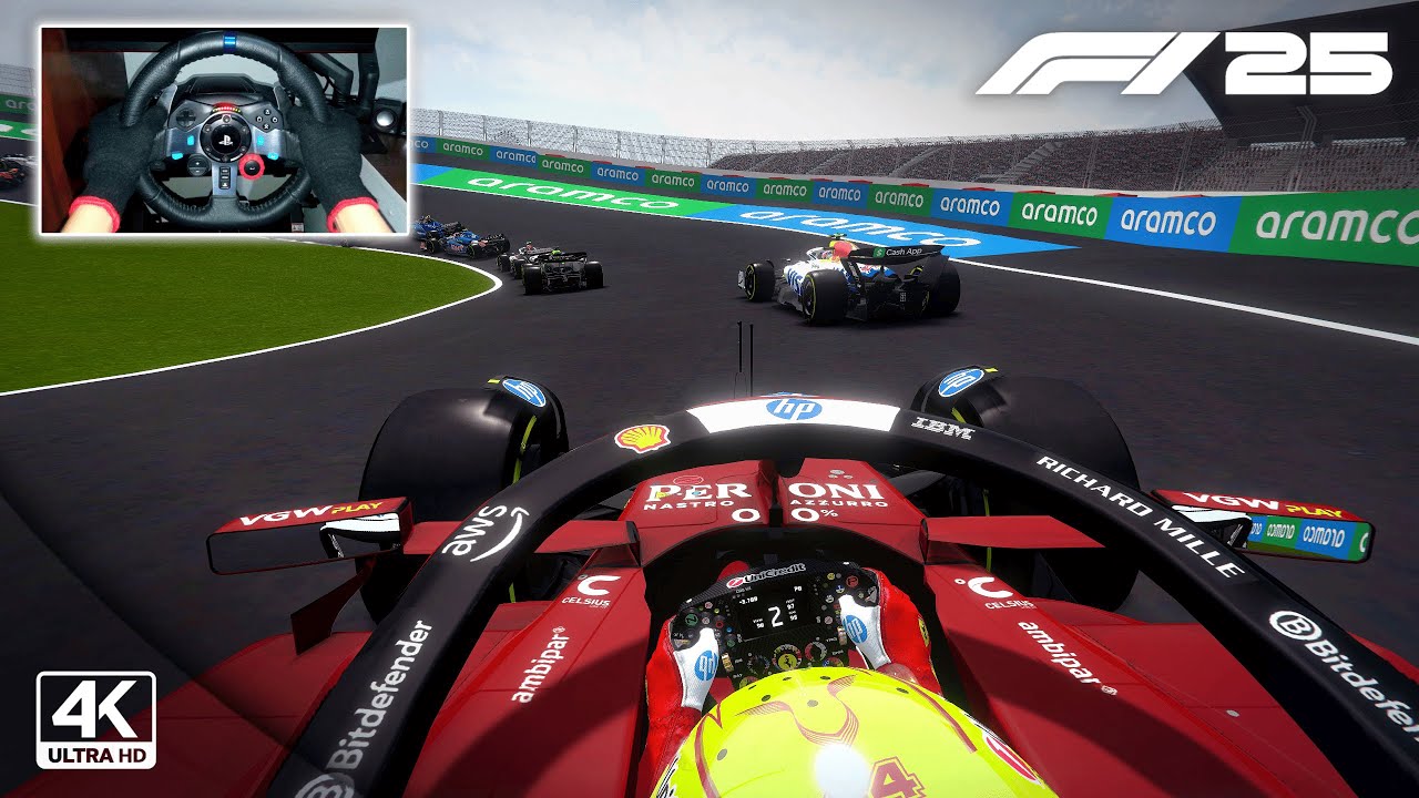Ferrari SF-25 by Lewis Hamilton | F1 25 MOD Dutch Grand Prix | Logitech ...