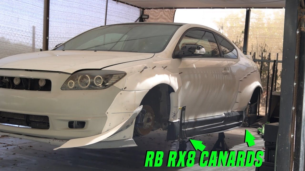 Rocket Bunny Side Canard Install!! - YouTube