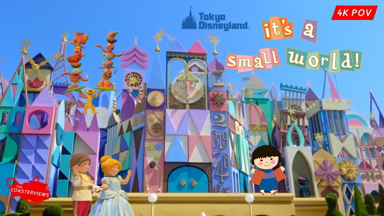 It's a Small World POV - Tokyo Disneyland [4K-60fps] - YouTube