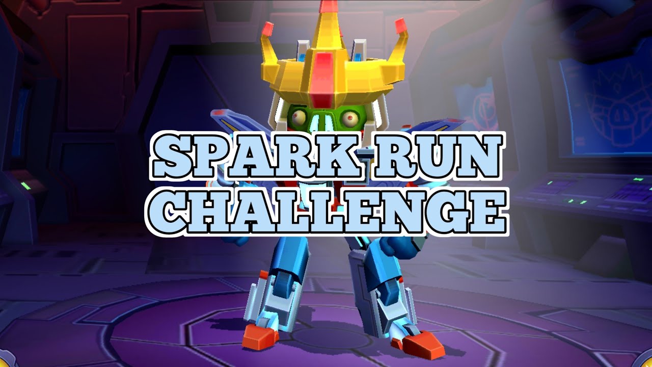 Angry Birds Transformers Spark Run Challenge - Energon Starscream - YouTube