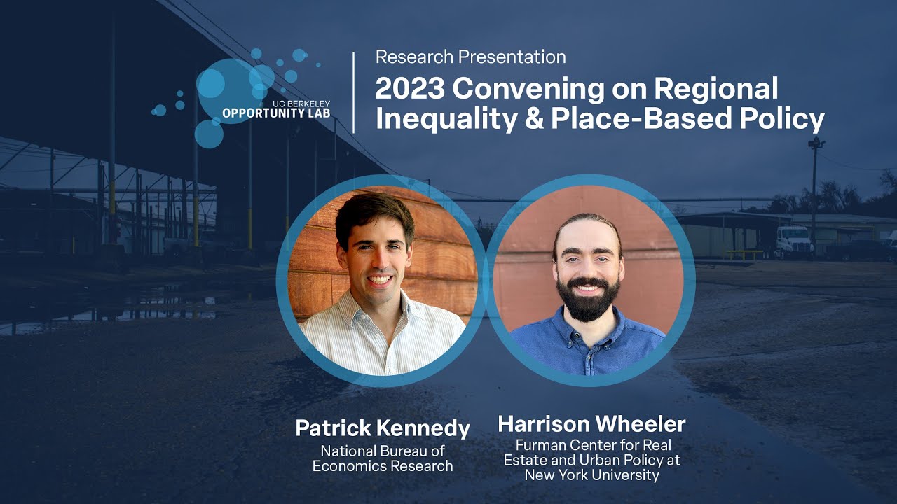 2023 Place Based Policy Convening: Opportunity Zones Research ...